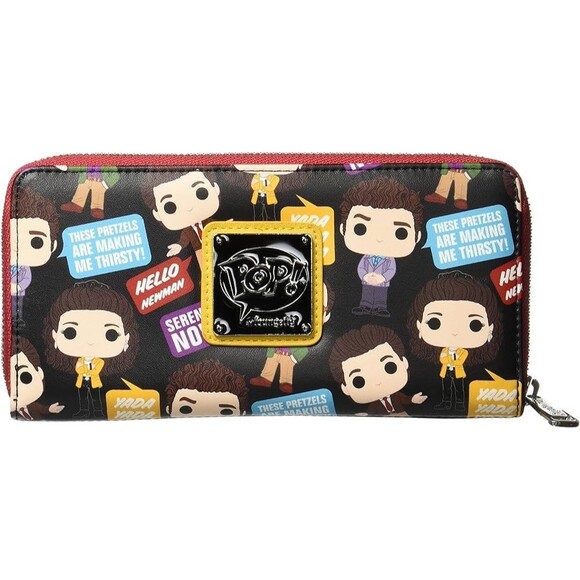 Funko | Bags | Loungefly Pop Seinfeld Cast Character Tv Show Zip Around ...